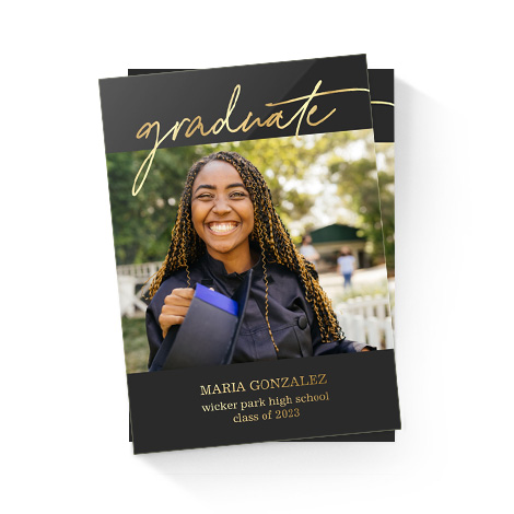 Foil Graduation Announcements & Invitations | Snapfish